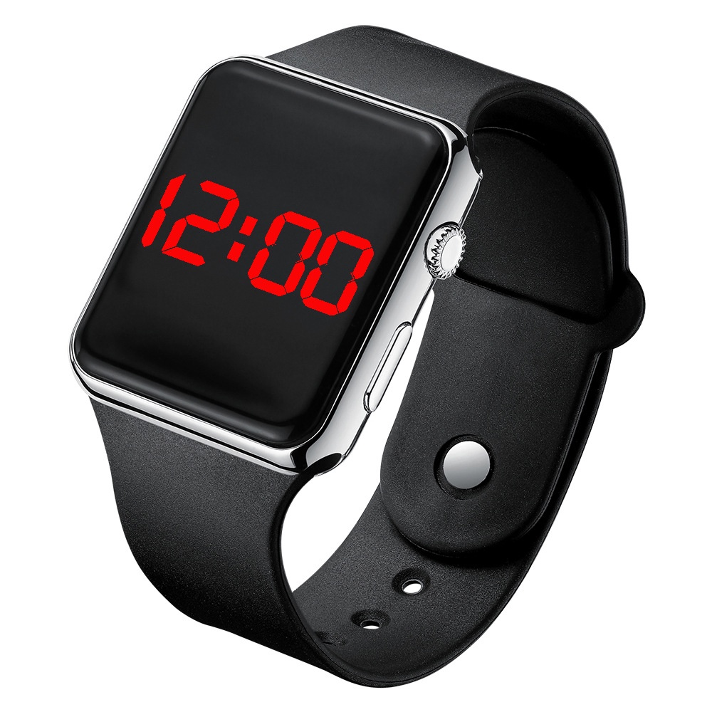 Fashionable Square LED Digital Smart Watch for Students, Adults, and ...