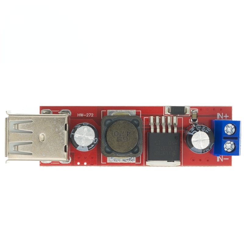 Dual USB Output DC-DC Step Down Buck Power Module 9V/12V/24V/36V to 5V ...