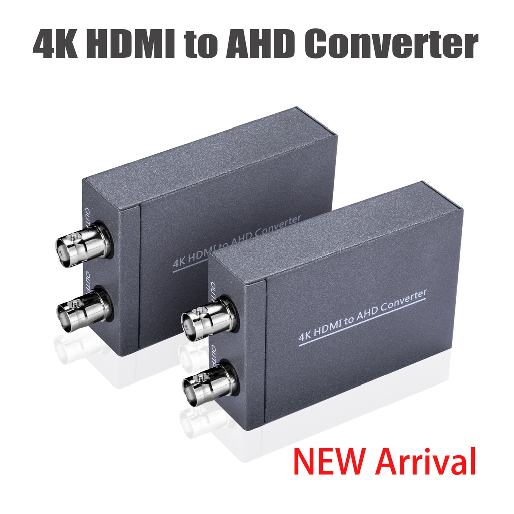 4K HDMI To AHD Converter Dual BNC Display Adapter 4K 60Hz 1080p To ...