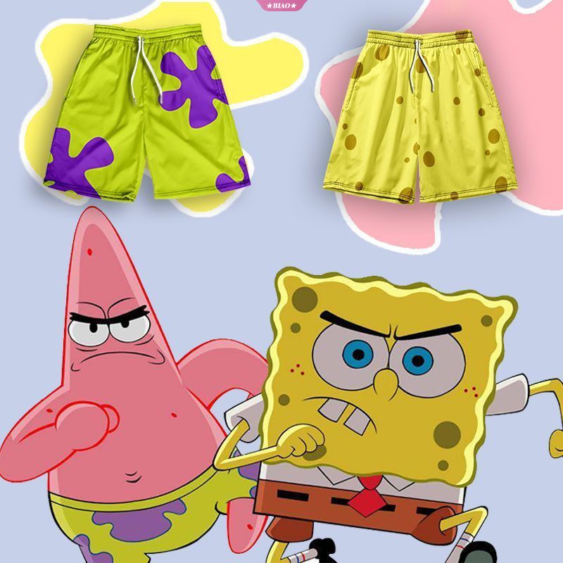 Men's Swimwear Patrick Star Short Beach Shorts Pant Quick Dry Beachwear ...