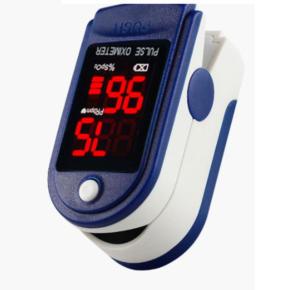 Oximeter Accurate Fast Spo2 Reading LED Oxygen Meter Fingertip Pulse ...