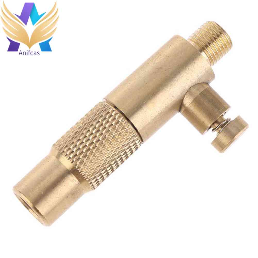 Brass Car Tire Inflator Valve Stem Connector Auto Pump Chuck Clamp ...