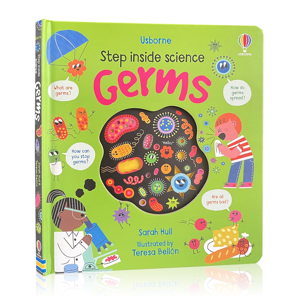 Usborne Step Inside Science Germs Educational Picture Books for Kids ...