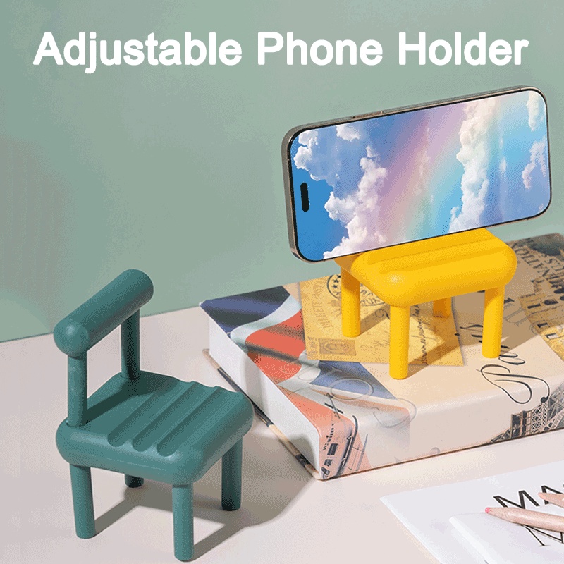 Creative Chair Phone Stand Adjustable Mobile Phone Ipad Holder Portable ...