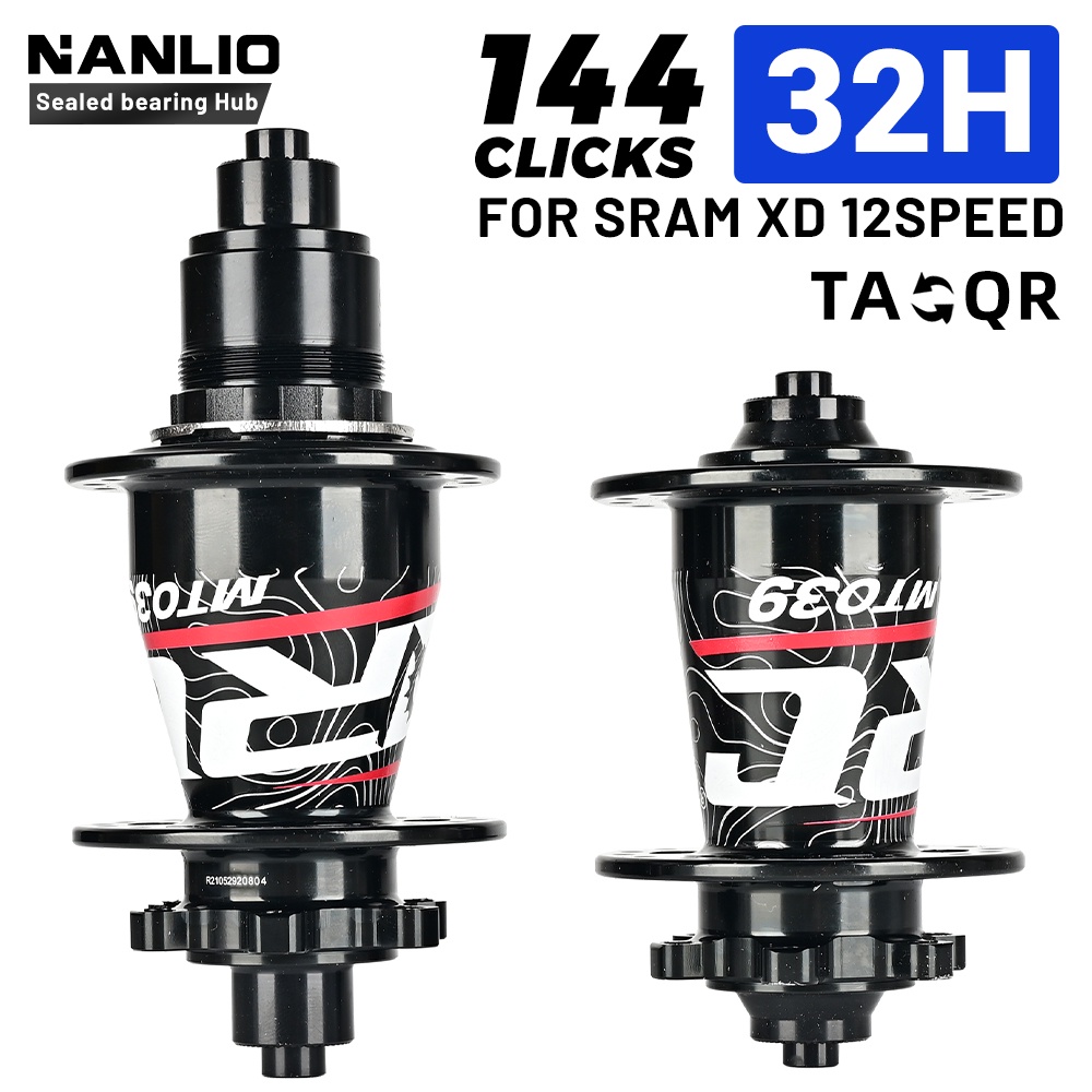 ARC Hub 6 Pawls 3 Tooth 114 Clicks Mountain Bike Hub Disc Brake Front ...