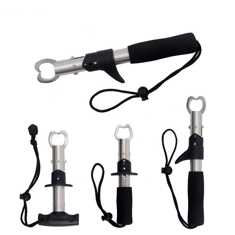 Fish Lip Gripper Fish Scales Professional Fish Holder Stainless Steel ...