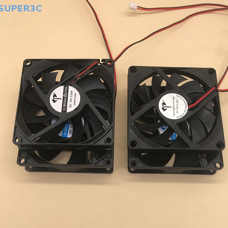 SUPER3C DC Brushless Fans Computer Case Cooling Fan 5V 12V 24V Sleeve Bearing CPU Cooling Fan ...