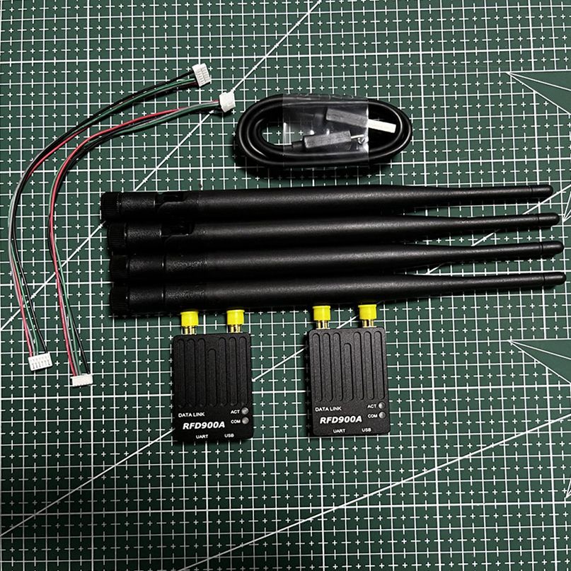QWinOut RFD900A 915Mhz 3DR Radio Telemetry Modem Module UAV 40KM Ultra ...
