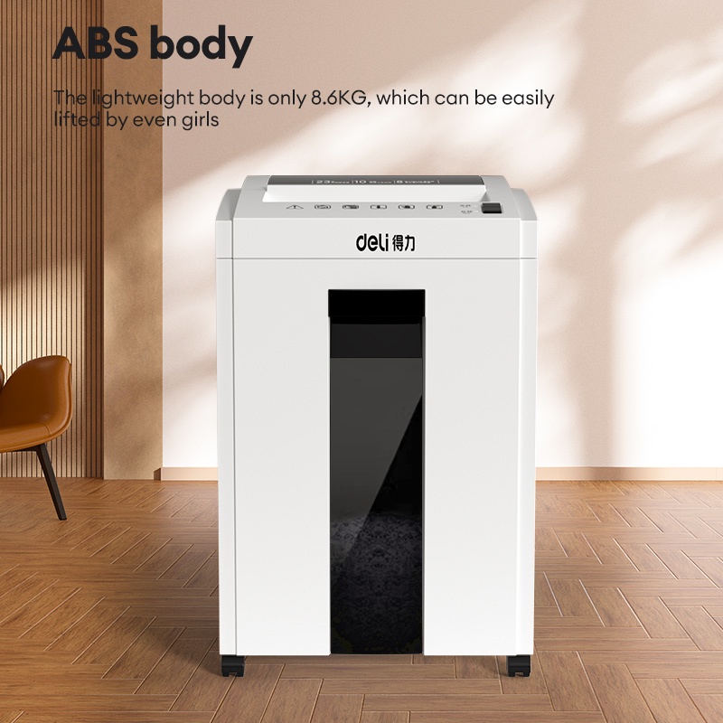 Deli Automatic Paper Shredder 180W High-Power Silent Paper Shredder ...