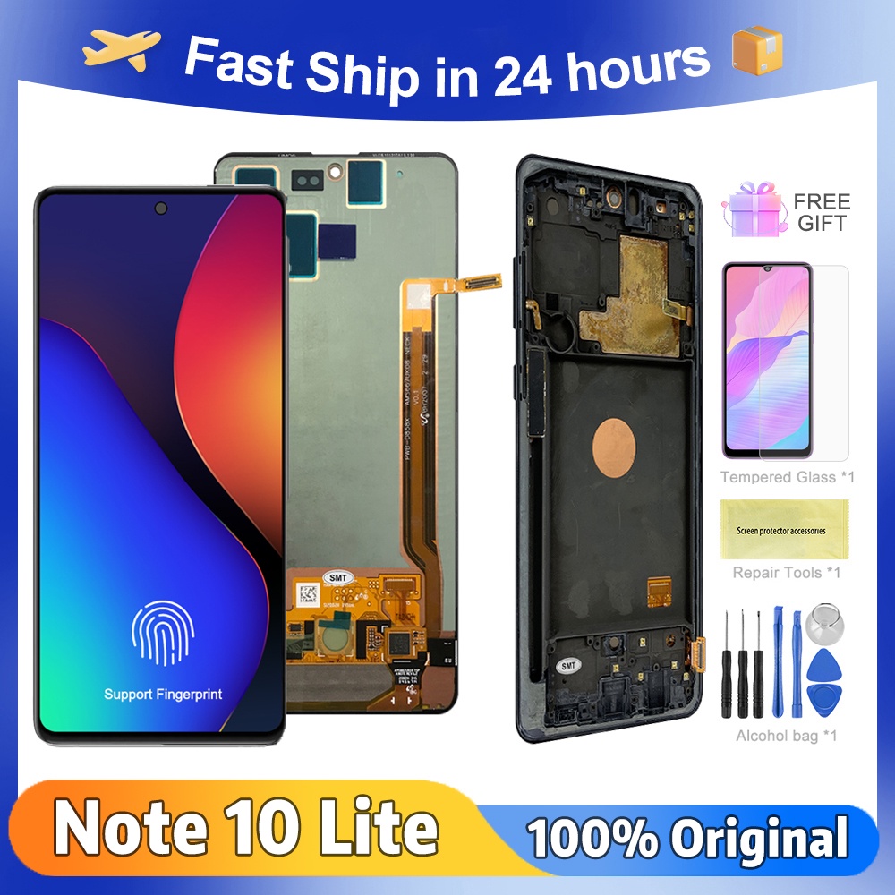 6.7"; Original For Samsung Galaxy Note 10 Lite LCD Display Touch Screen ...