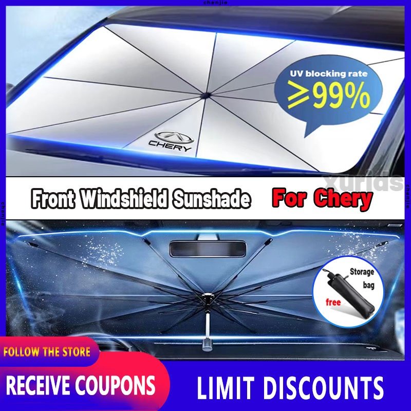 High quality Car Shade Umbrella Foldable Car Sunshade UV Protection ...