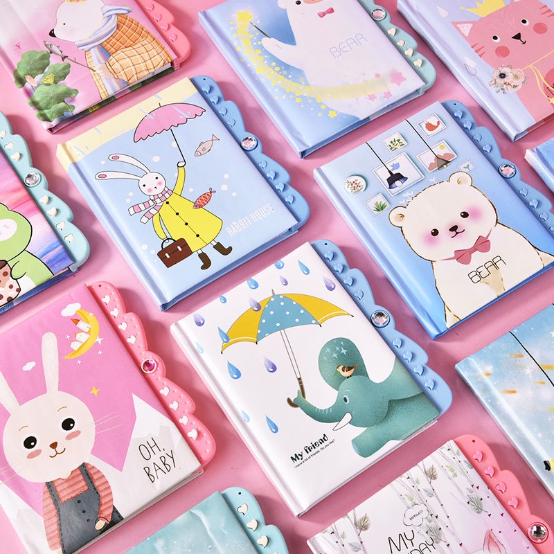 Cartoon Diary Children Cute Creative Notepad Primary School Student ...