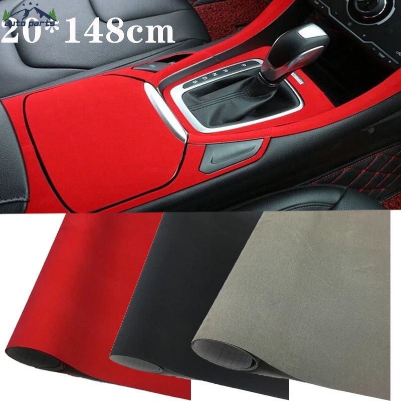 Flannel Fabric Self-adhesive Flannel Fabric / Universal DIY Car Velvet ...