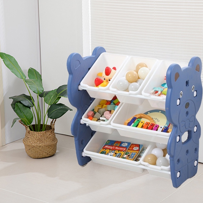 Little Bear Storage Cabinet Household Multifunctional Storage Rack ...
