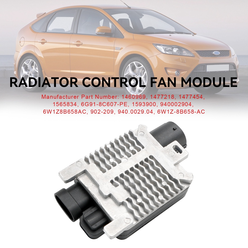 Radiator Control Fan Module Fit Ford Focus MK II/IV 6W1Z8B658AC 1477218 ...