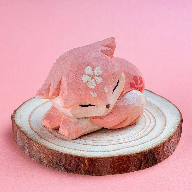 Genshin Merchandise Yae Kamiko Little Fox Doll Resin Desktop Decoration ...