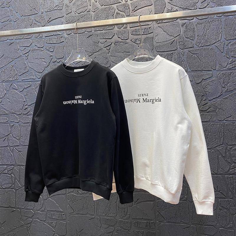 mm6 numbers logo print cotton sweatshirt | Shopee Philippines