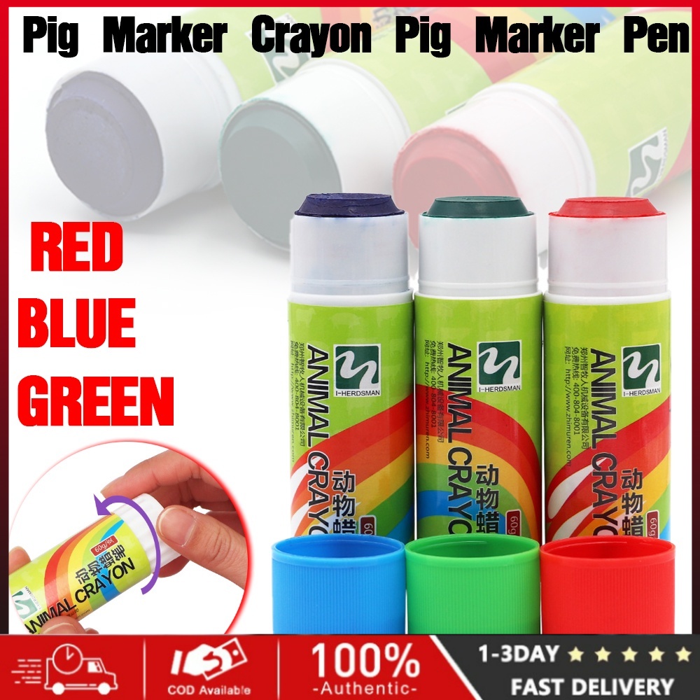 1Pc Pig Marker Crayon Pig Marker Pen Cattle And Sheep Marker Crayon ...