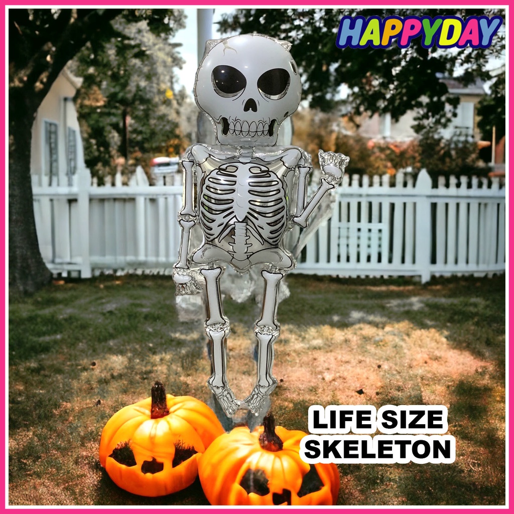 Life Size Halloween Skeleton Balloon 1201xx | Shopee Philippines