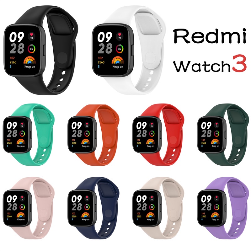 redmi watch 3 active Strap Replacement Silicone Wrist Strap for redmi watch3 Sport Watchband for ...