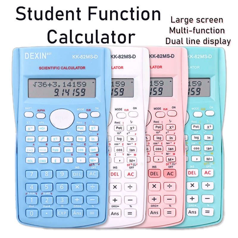 Student Function Calculator Cute Scientific Digital Calculator ...
