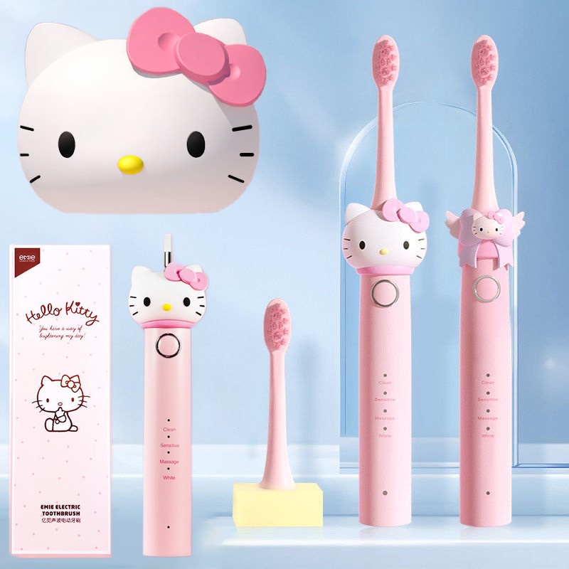 Hello Kitty Electronic Tooth Sanrio Electric Sonic Toothbrush Usb ...