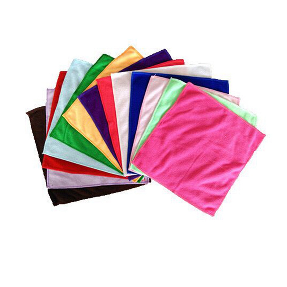 30X30cm Microfiber Cleaning Cloths, Non-Abrasive, Reusable and Washable ...