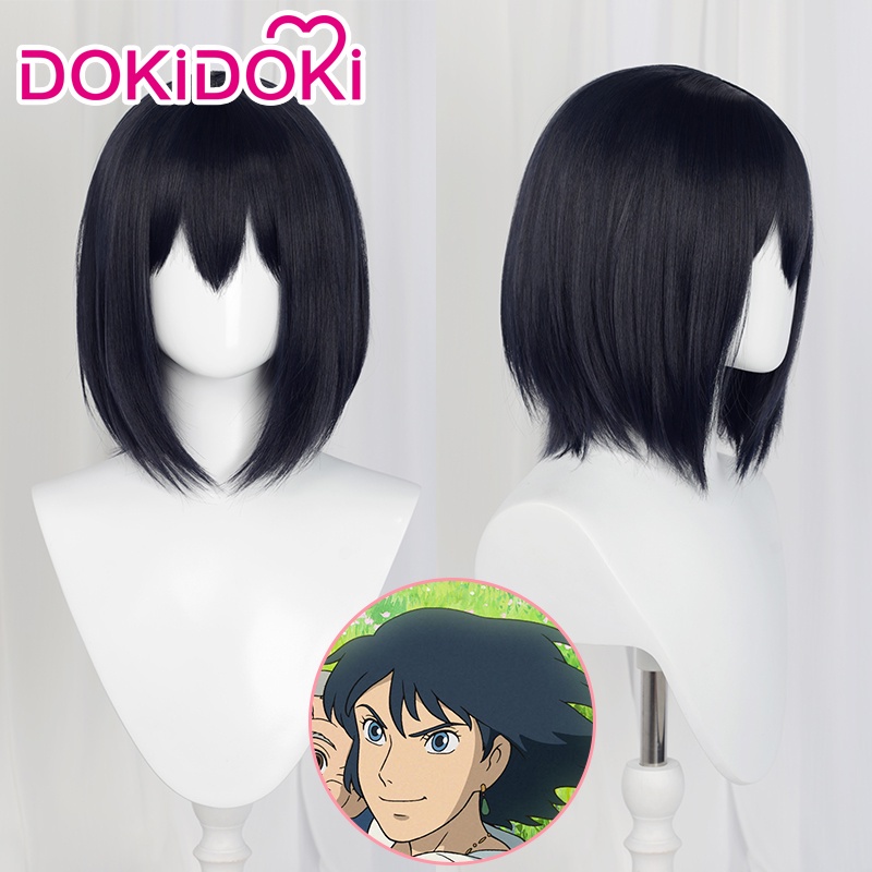 DOKIDOKI Misscoo Anime Howl's Moving Castle Wizard Howl Cosplay Wig ...