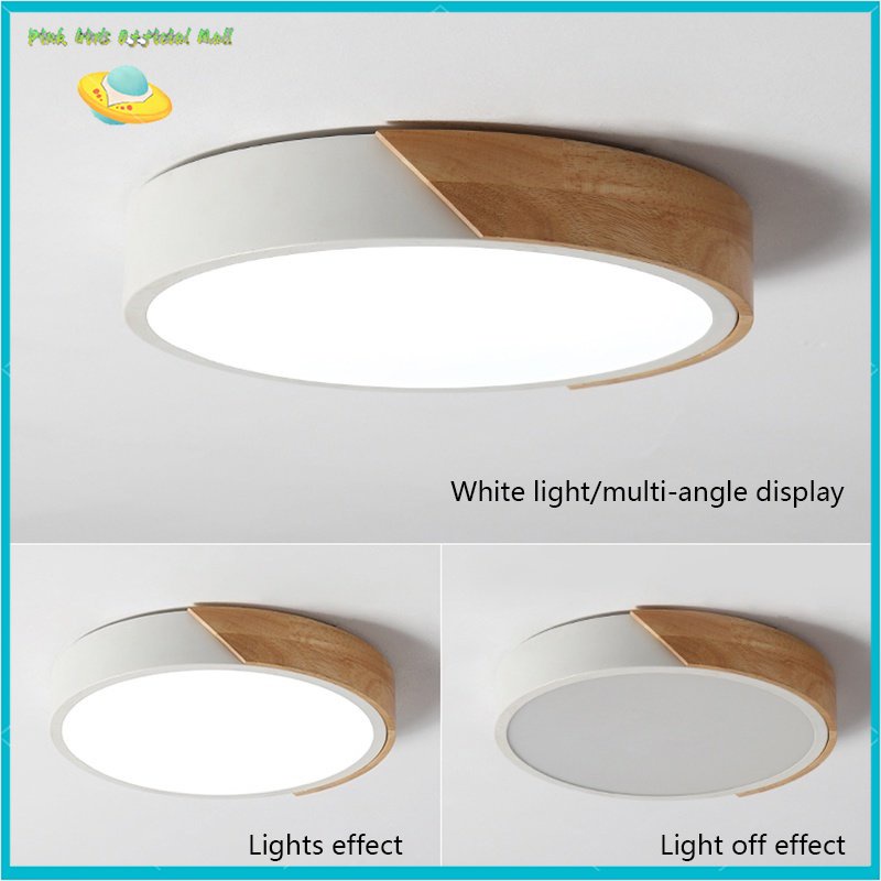 Nordic Ceiling Lamp Round Square Simple Living Room Lamp Bedroom Lamp ...