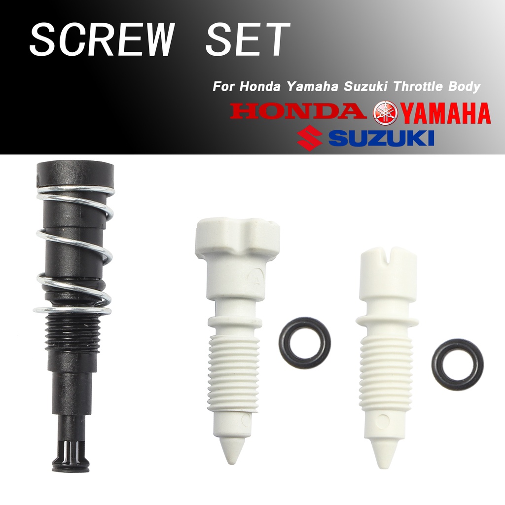 Motorcycle Throttle Body Idle Speed Adjusting Screw kit For Yamaha ...
