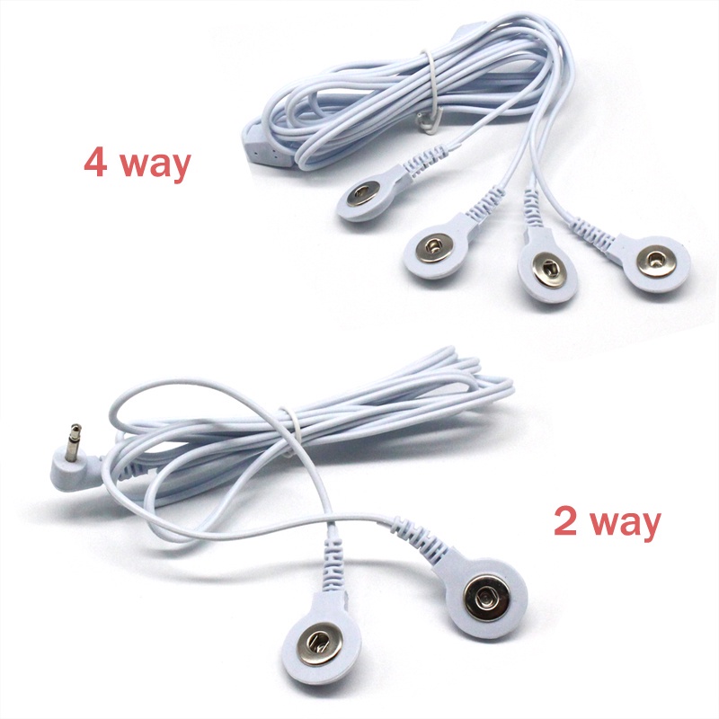 2.5mm 2Way4Way Electrode Cable Plug Electrode Lead Wires Connecting ...
