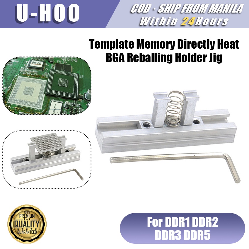 Bga Reballing Station Stencils Template Directly Heat Holder Reballing Tools For Ddr1 Ddr2 Ddr3 
