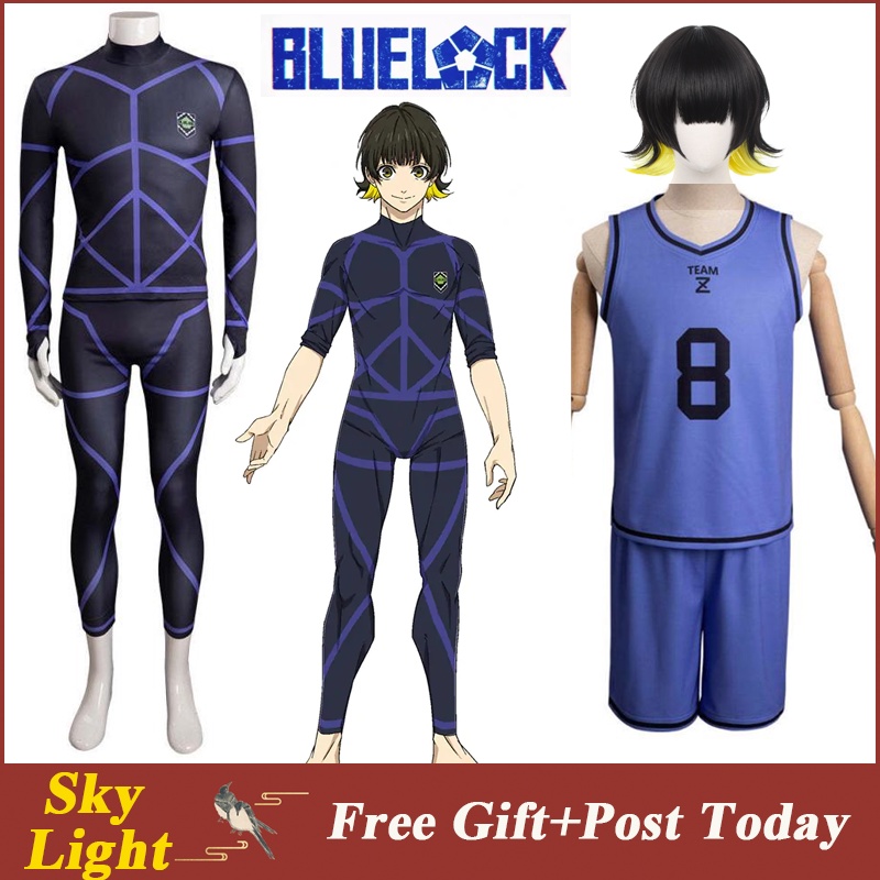 Bachira Meguru Cosplay Costume Anime BLUE LOCK Football Sports Suit ...