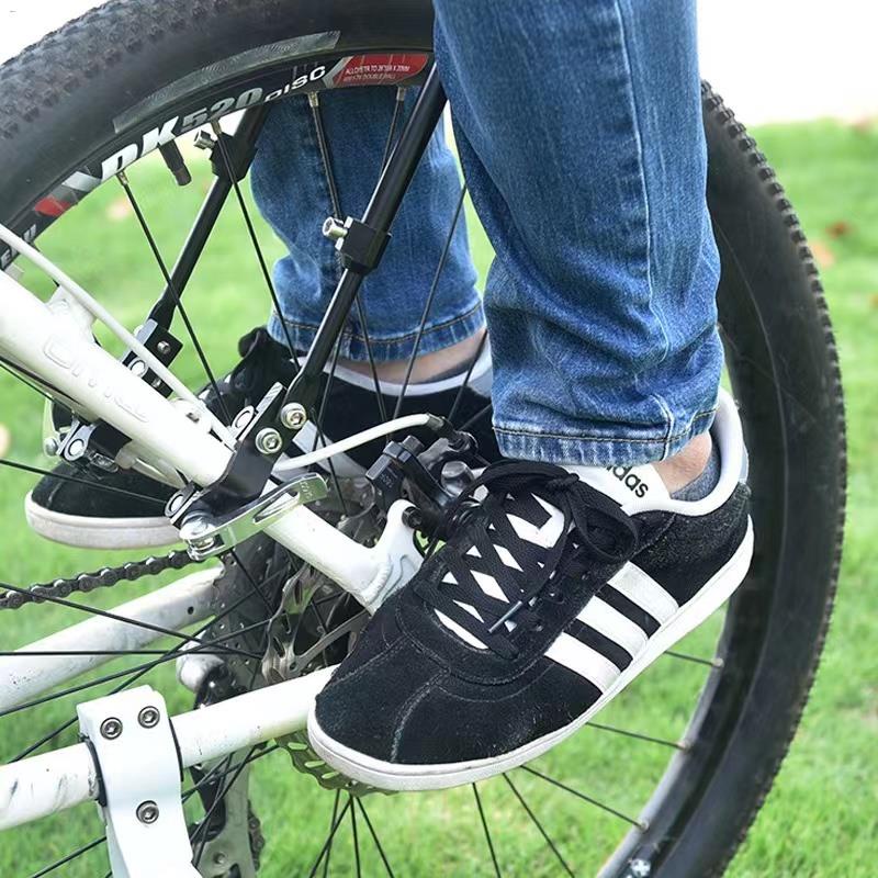 1Pair Bike Rear Fold Pedal MTB Road Bike Foot Rest Cycling Accessories ...