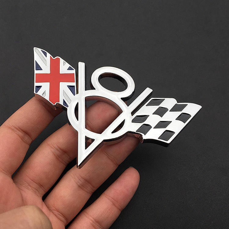 【FL-youzan】 Metal Car Stickers United Kingdom Germany American Flag ...