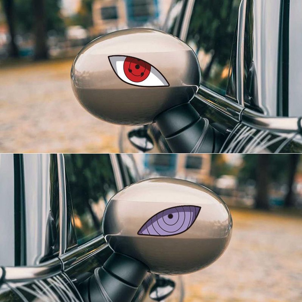 Naruto Eyes Reflective Car Stickers Syaringan Electric Car Motorcycle ...