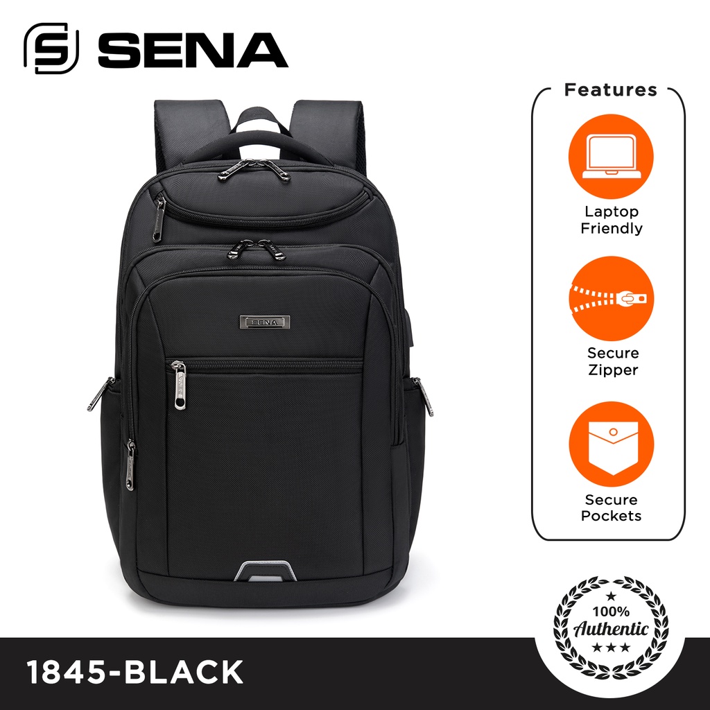 SENA-1845 Bacpack Plain | Shopee Philippines