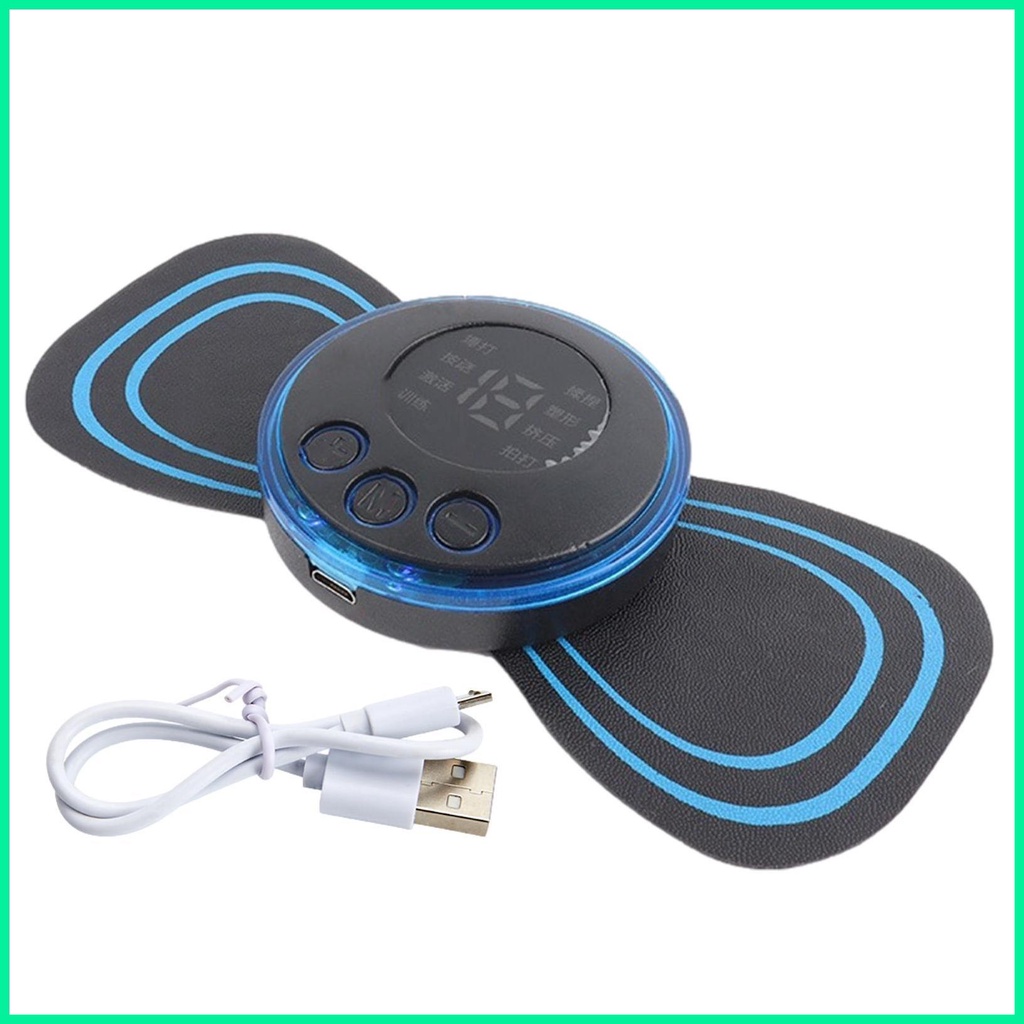 Neck Rechargeable Massager Patch EMS Massage Pad For Lower Back ...
