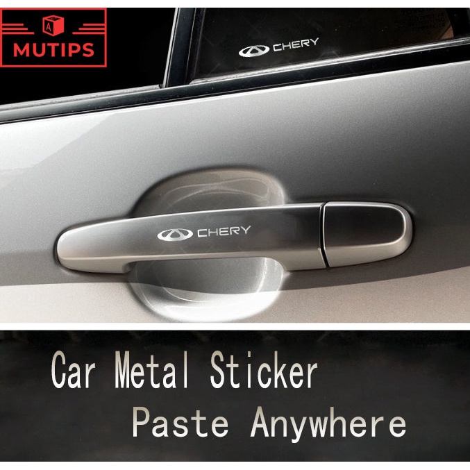 Chery Car Logo Metal Sticker 3D Creative Decoration Automobile Window ...