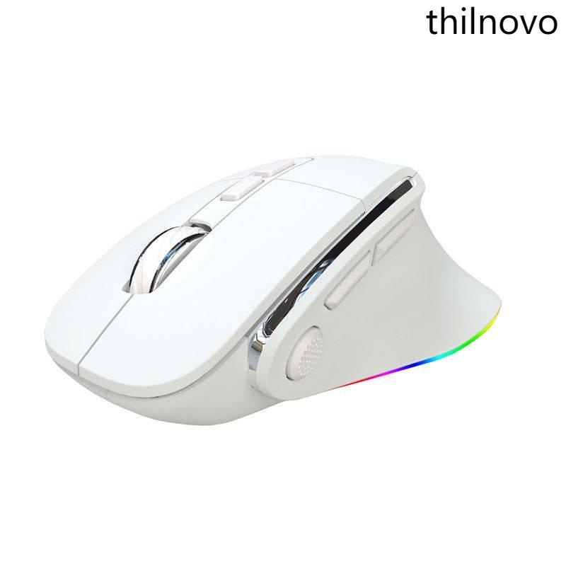 H5 Wireless Mouse dual mode vertical grid Ergonomics compatible ...