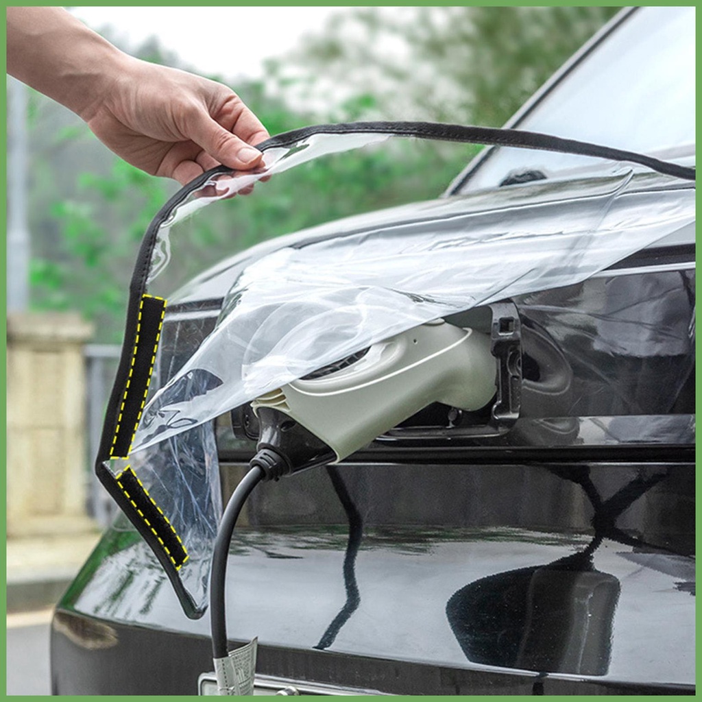 EV Charger Car Cover Magnetic Transparent Cover for Electric Vehicle EV ...