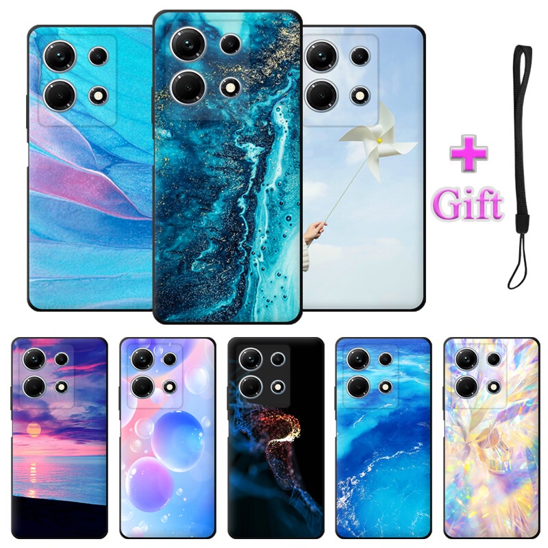 Infinix Note 30 VIP X6710 Case Painted Soft Silicone TPU Cartoon Case ...
