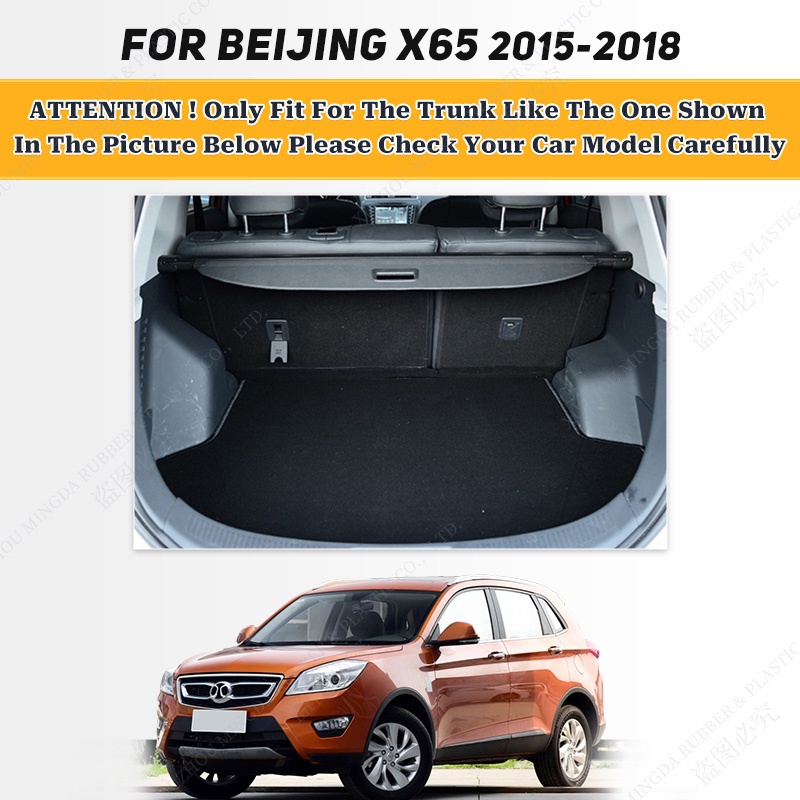 Car Trunk Mat For Beijing Senova X65 2015 2016 2017 2018 Custom Car ...