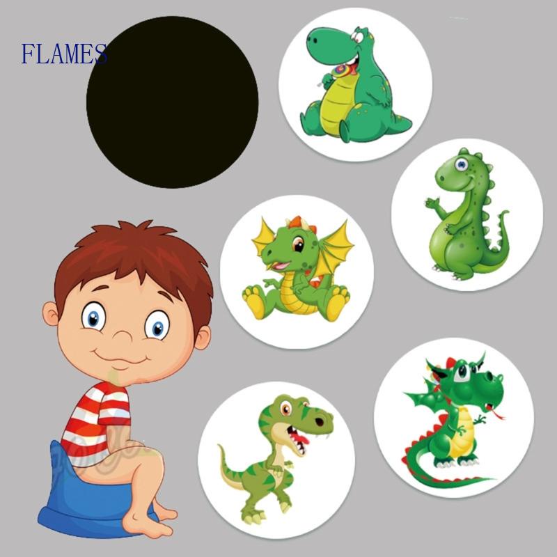 FL Potty Training Stickers Toilet Seat Color Changing Pee Stickers ...