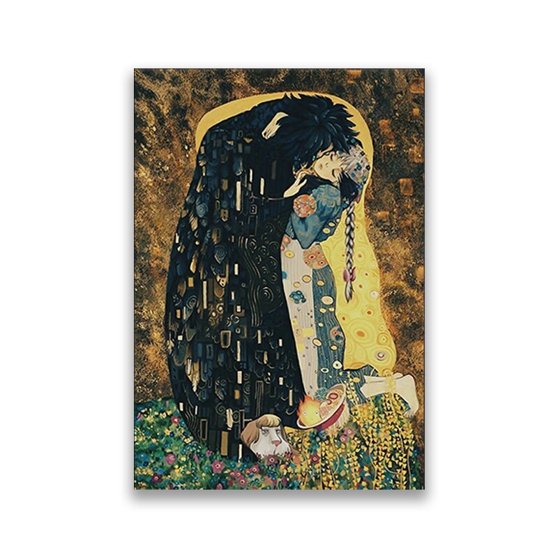 Howl's Moving Castle Studio Ghibli Japanese Anime Poster Print Wall Art ...