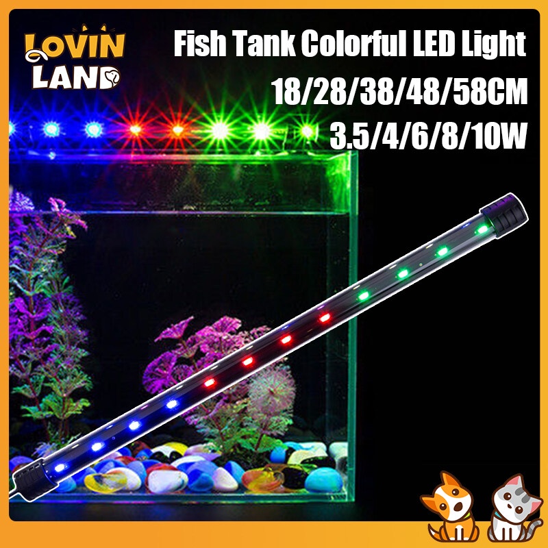 LED RGB Aquarium Light Amphibious use 3-layer Waterproof Thick ...