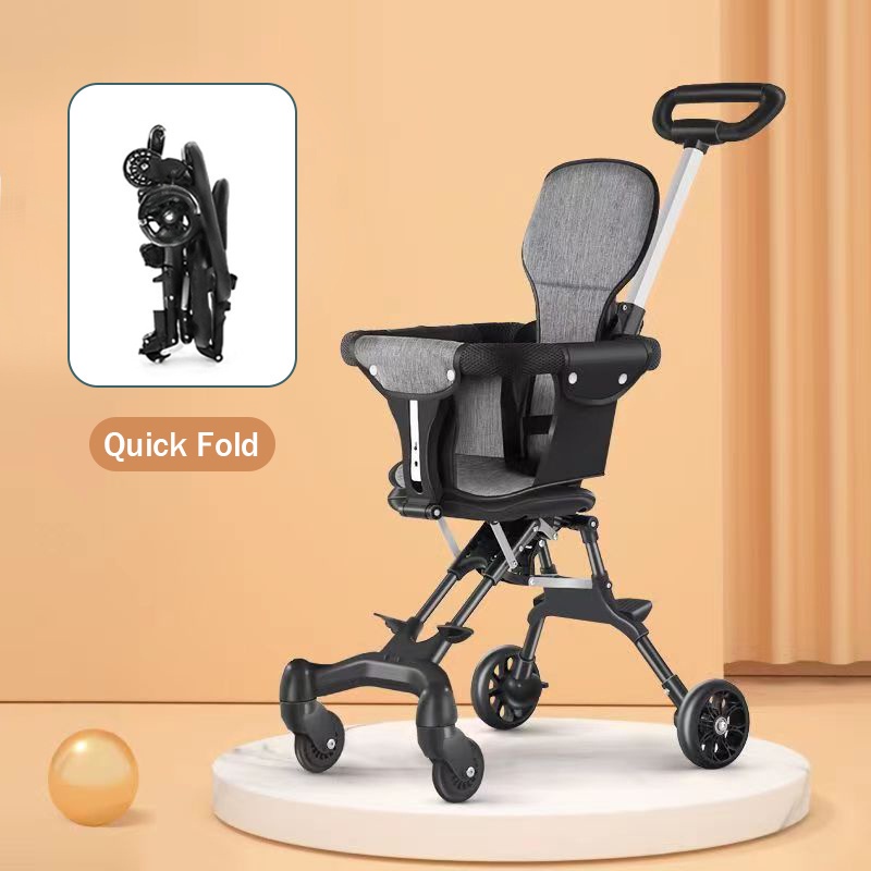 Children's Stroller with Baby Strollers Light Folding Tricycles ...