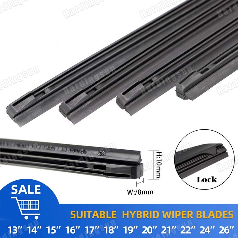 Car Wiper Rubber Strip Car Vehicle Insert Refill Wiper Rubber Blade 8mm ...