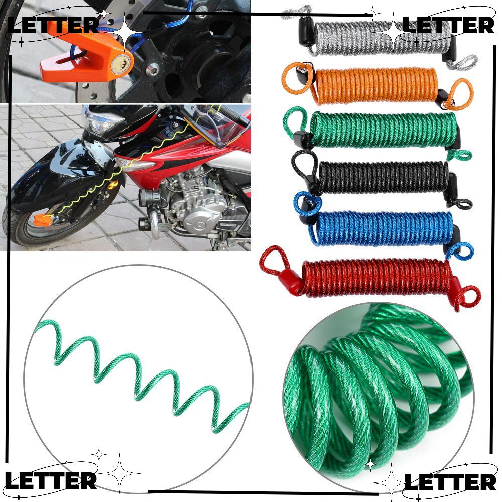 LETTER New Spring Reminder Cable Anti-lost Security Alarm Disc Lock ...