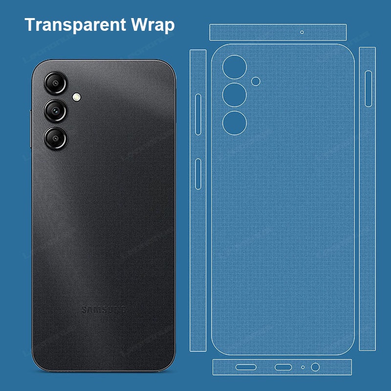 Transparent Decal Skin for Samsung Galaxy A14 A54 A55 A56 A52S 5G Back ...
